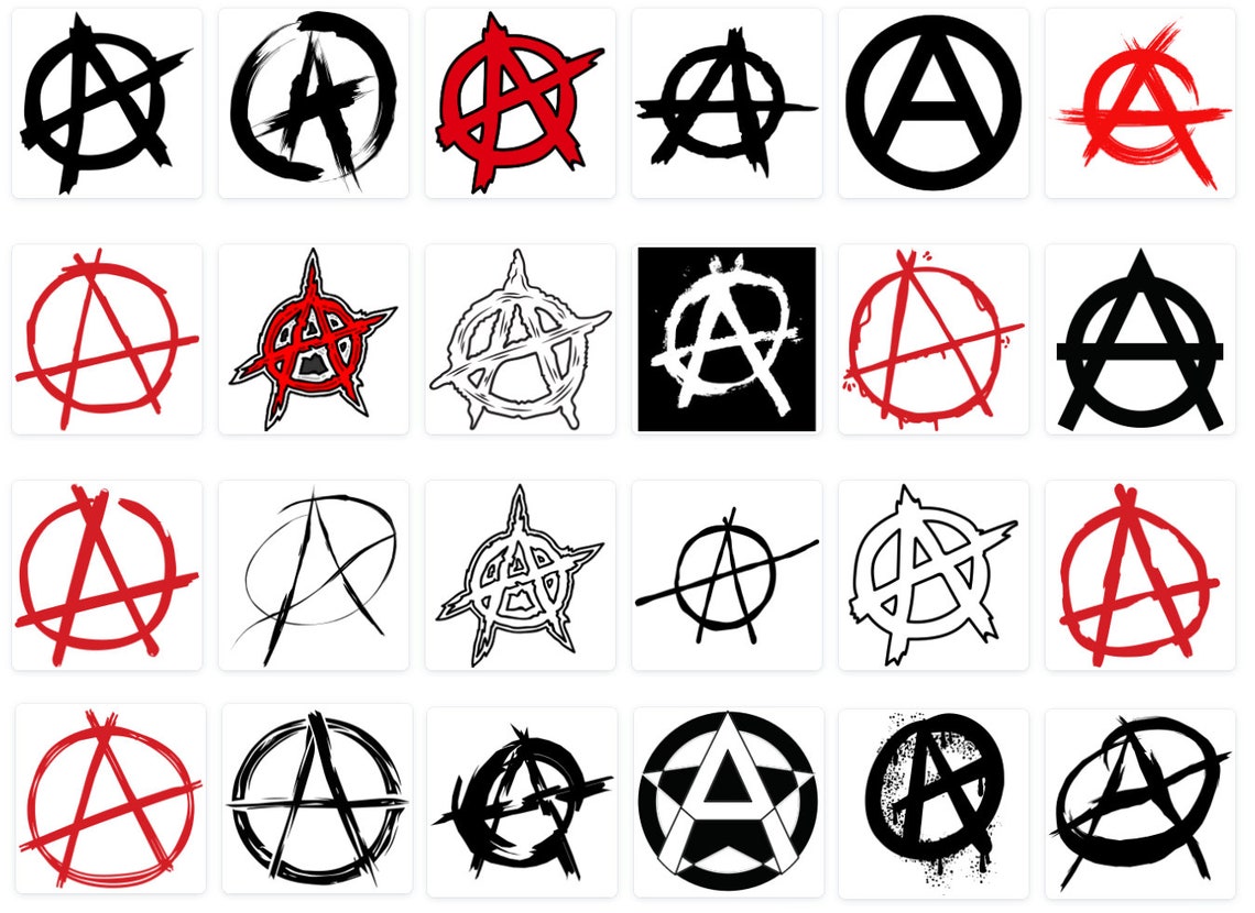 Anarchy SVG Bundle, Anarchy PNG Bundle, Anarchy Clipart, Anarchy SVG ...
