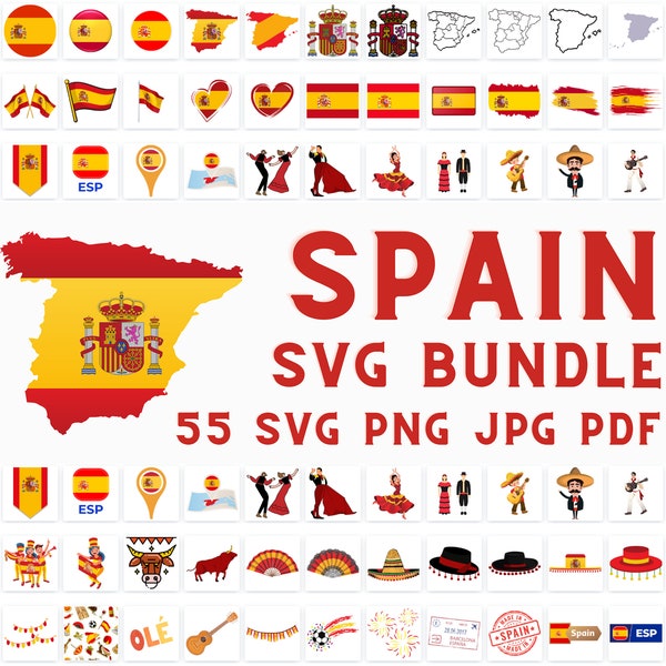 Spanish Clipart - Etsy