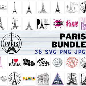 Paris svg - Etsy