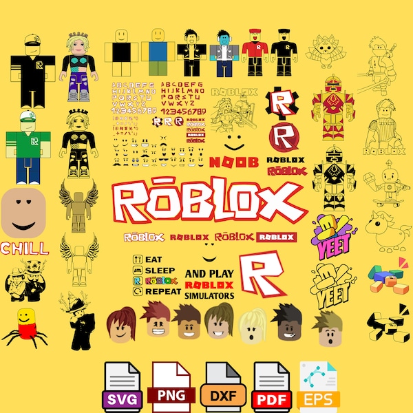 Roblox Svg - Etsy