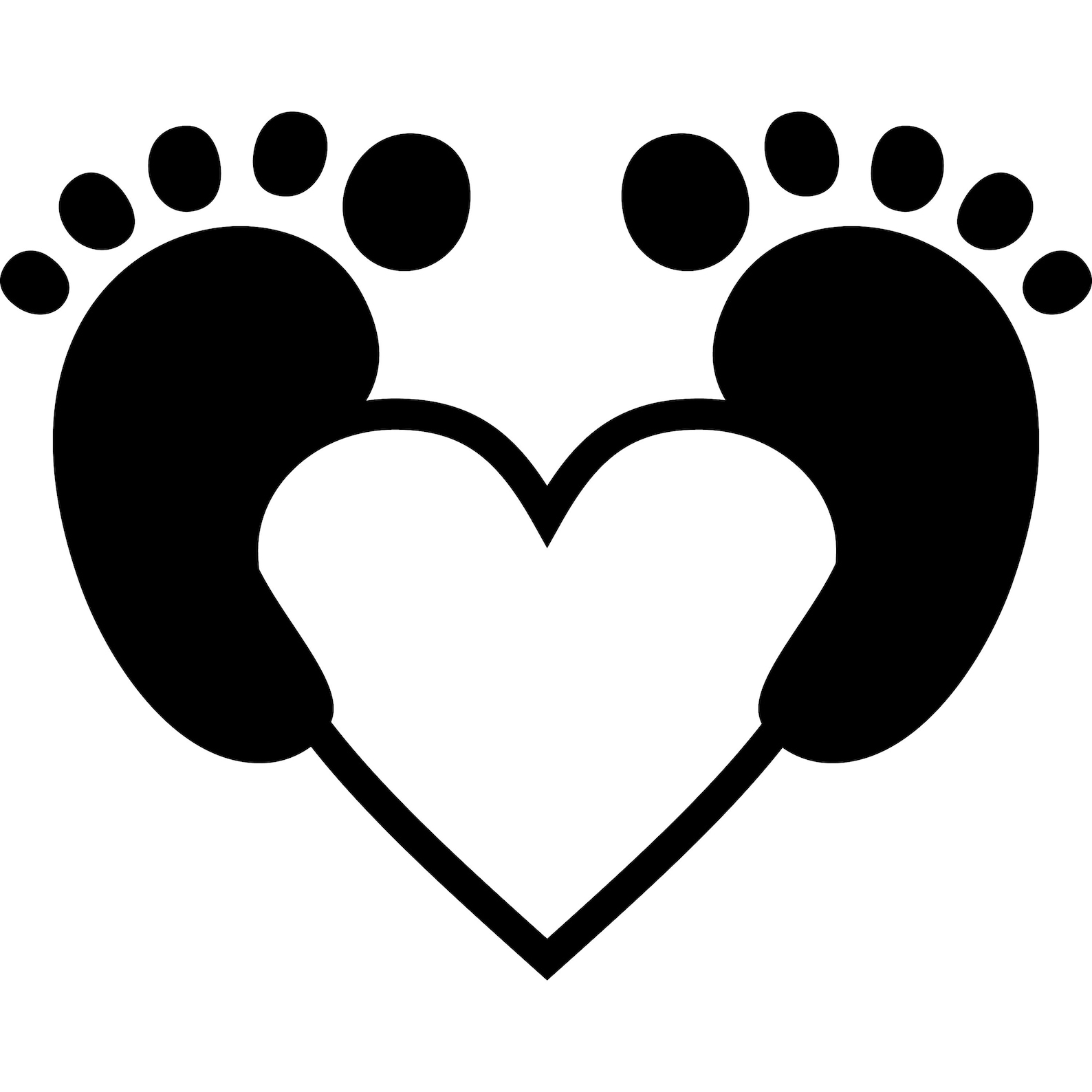 15 Baby Feet SVG Bundle, Baby Footprint, Cute Baby Feet, Baby Gift Feet ...