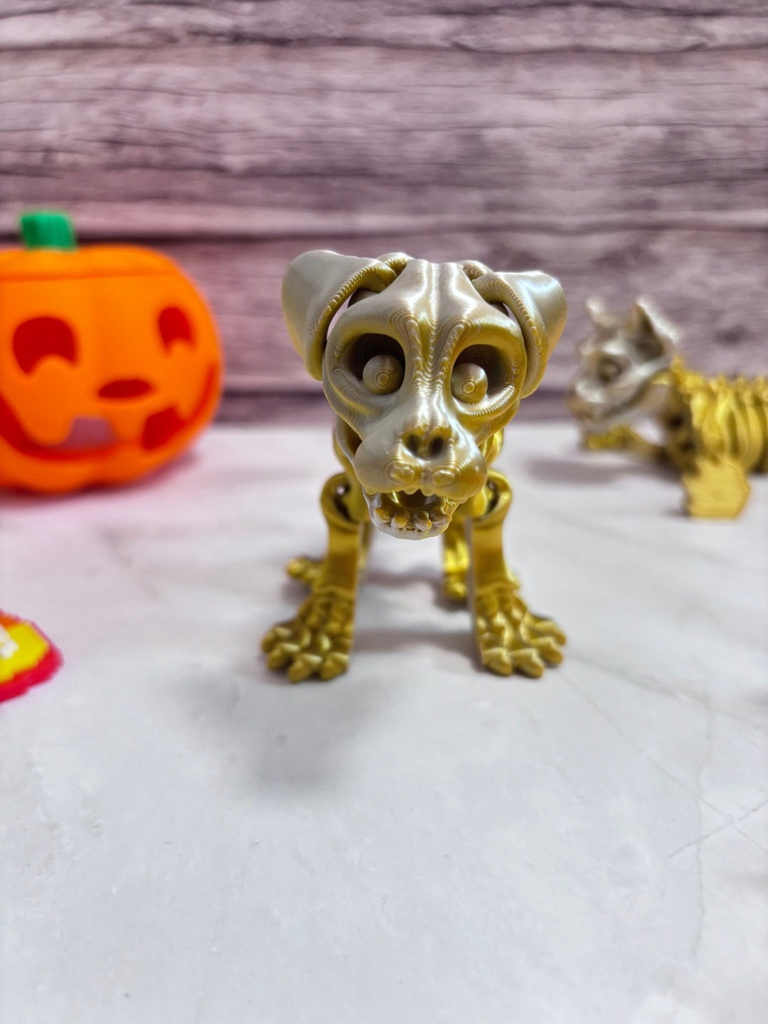 Articulating Skeleton Dog, Sensory Toy, 3D Printed Montessori Gifts for ...