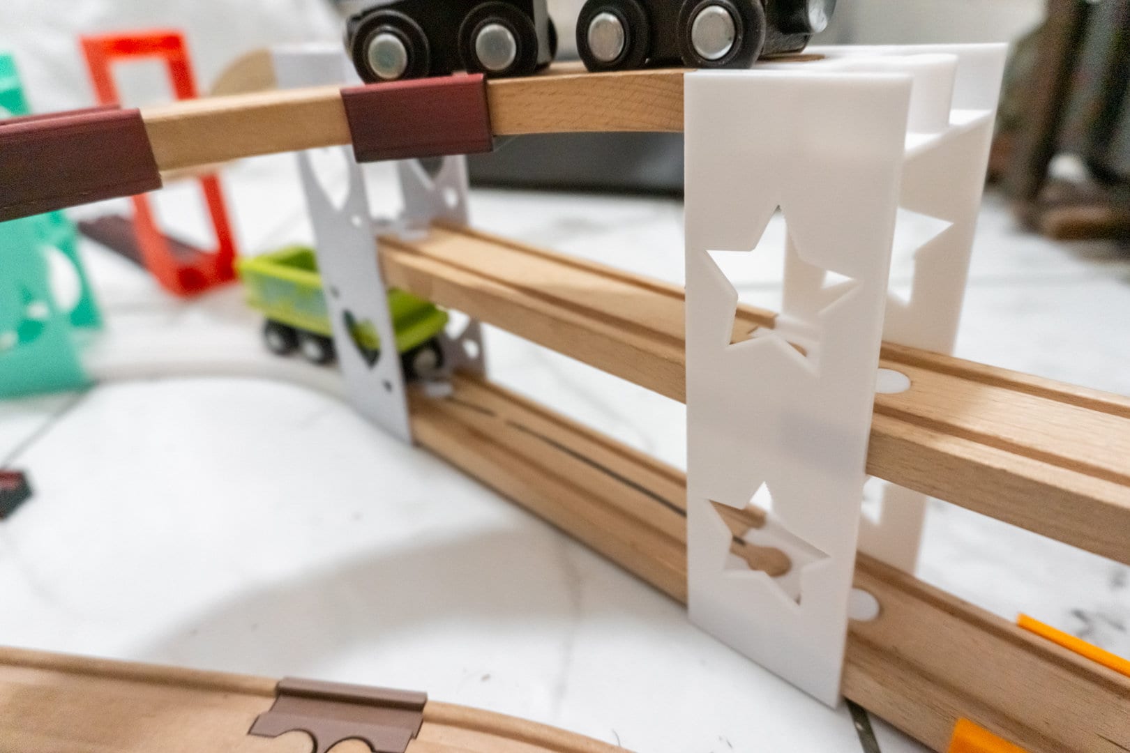 Personalized 3d Printed Train Towers, 3 Levels, Compatible With Brio ...