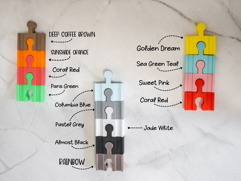 Personalized 3d Printed Train Towers, 3 Levels, Compatible With Brio ...