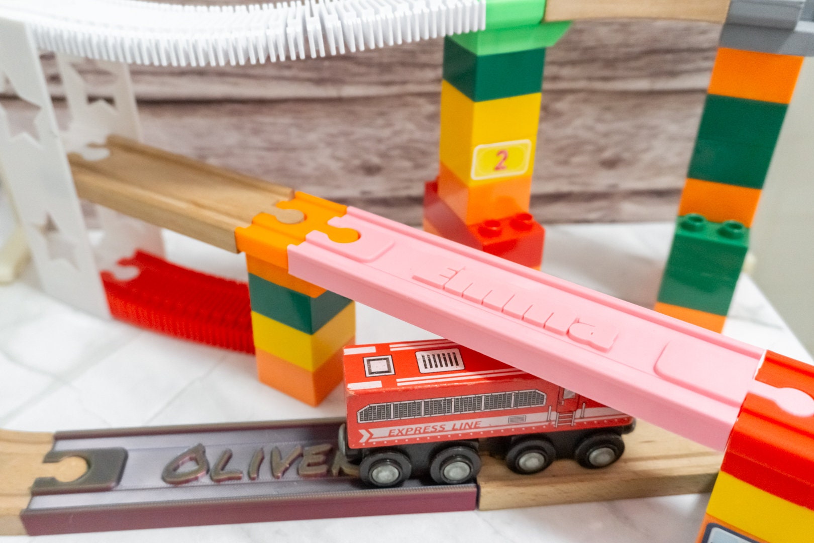 Personalized 3d Printed Train Rails, Compatible With Brio, and IKEA ...