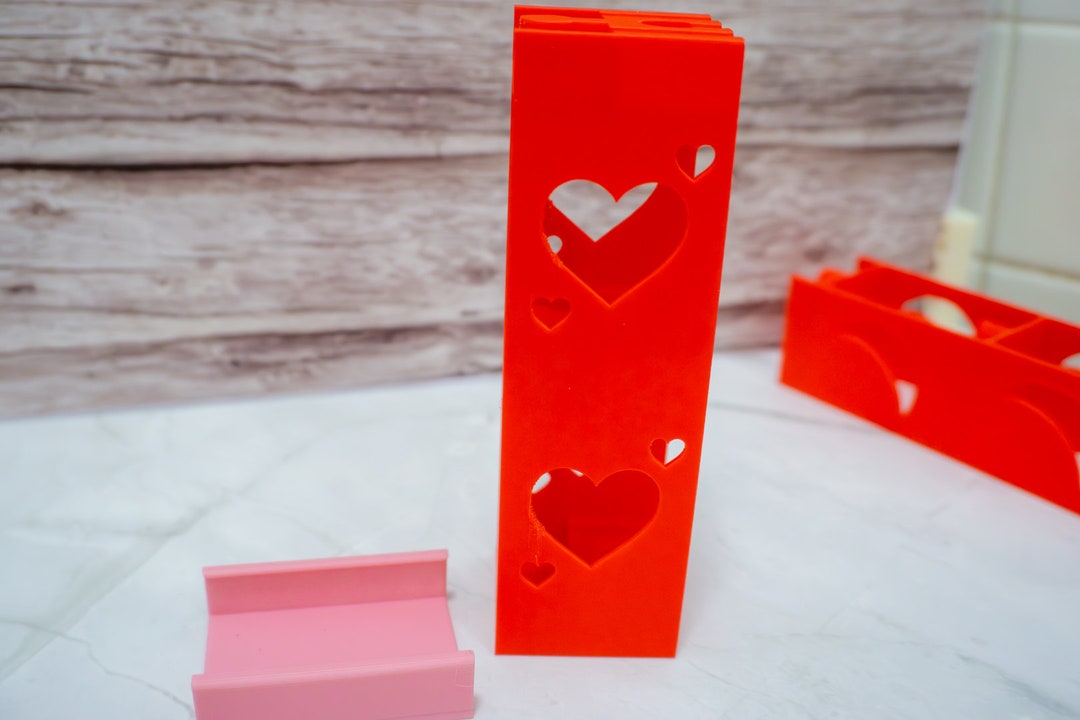 3d Printed Heart Tower, 3 Levels, Compatible With Brio, and IKEA Trains ...