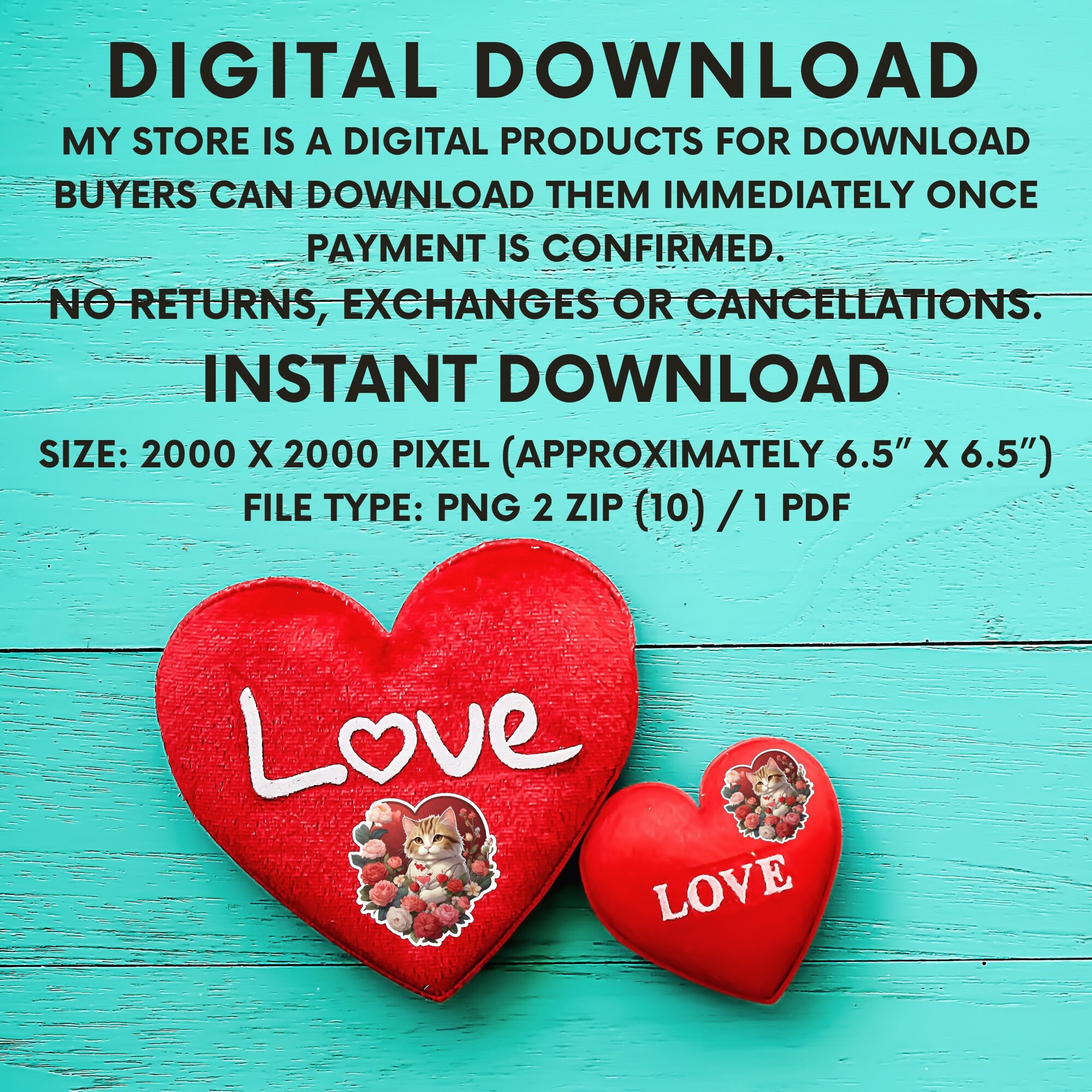 Sticker Cute Anime Cartoon Style, Stickers With Heart-shaped Design ...