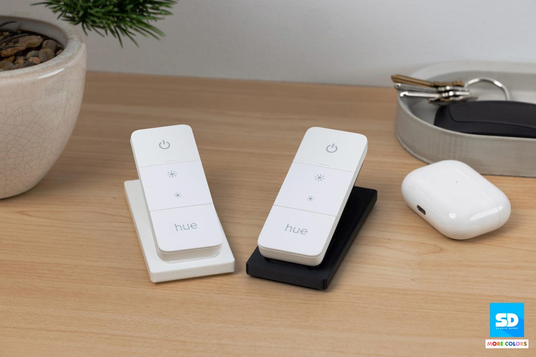 Philips Hue Remote Stand: Magnetic Mount / Holder for Dimmer Switch V2 ...