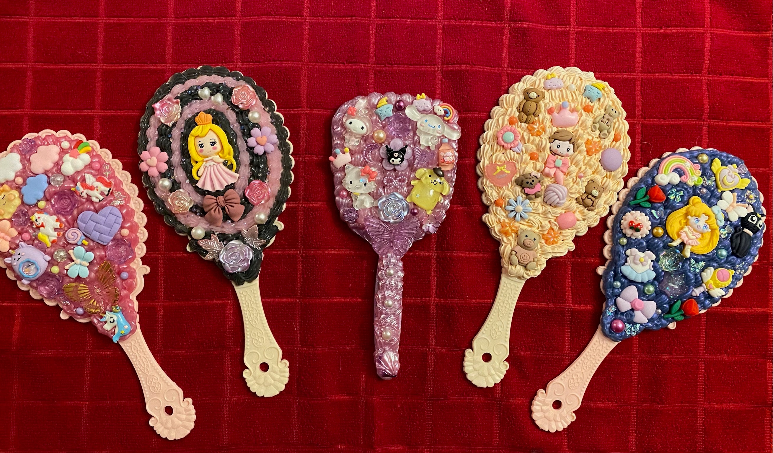 Custom Decoden Hand Mirrors - Etsy