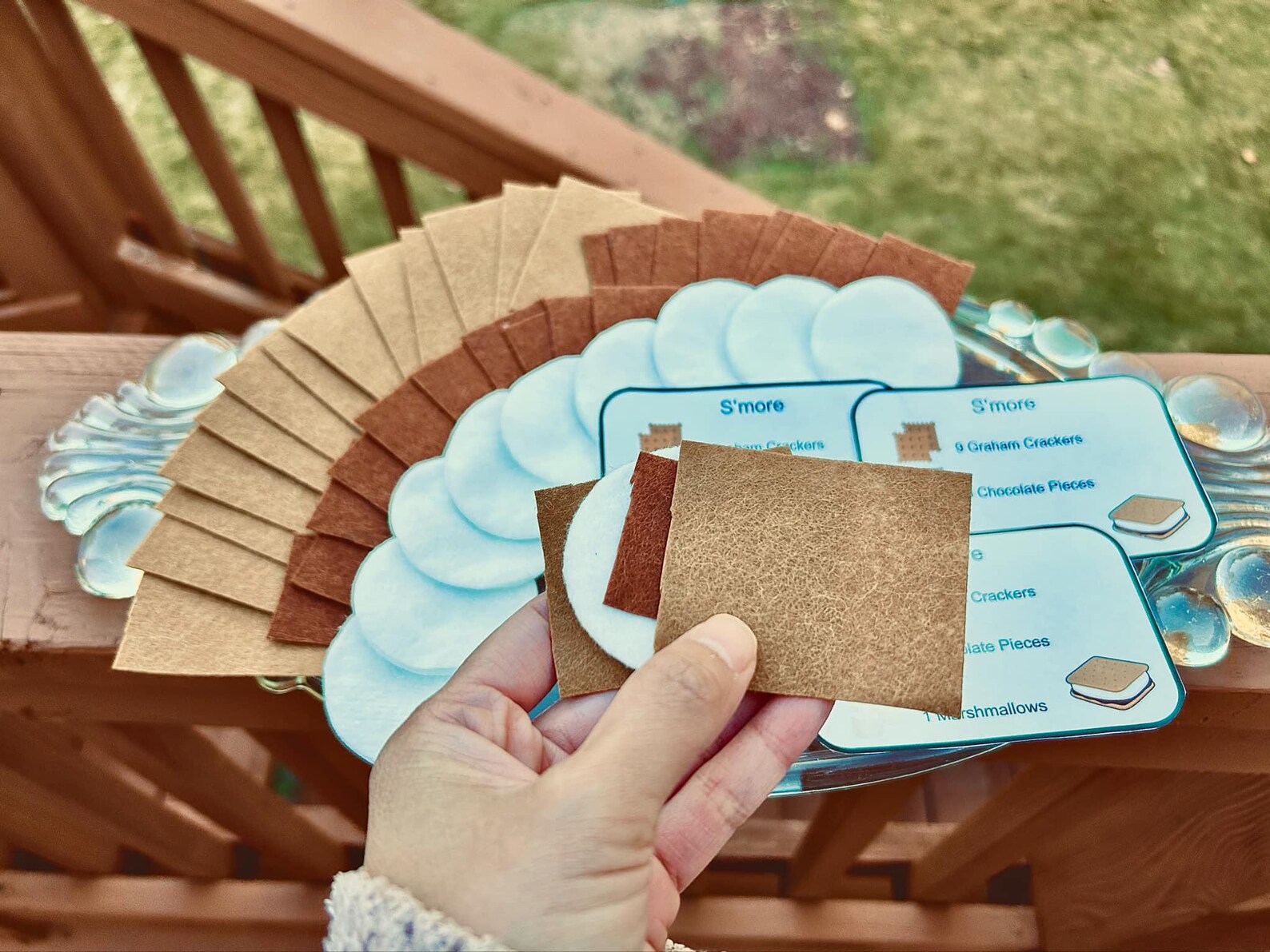 Smores Sensory Recipe Cards Counting & Measuring Sensory Activity Fall ...