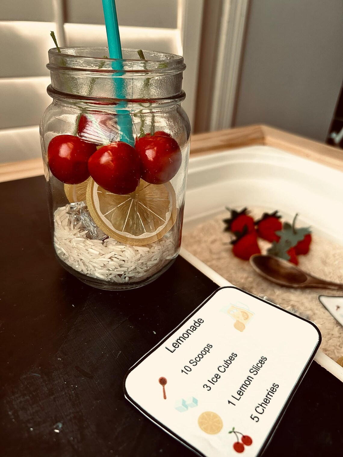 Lemonade Recipe Cards for Sensory Play | Sensory Bin Activity Cards ...