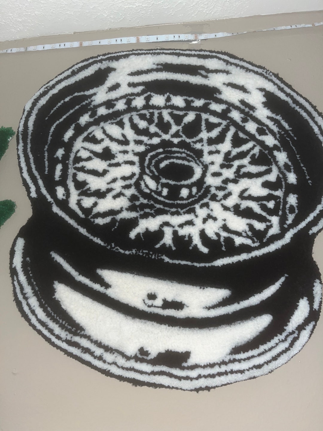 Wheel/rim Rug/wall Decor - Etsy