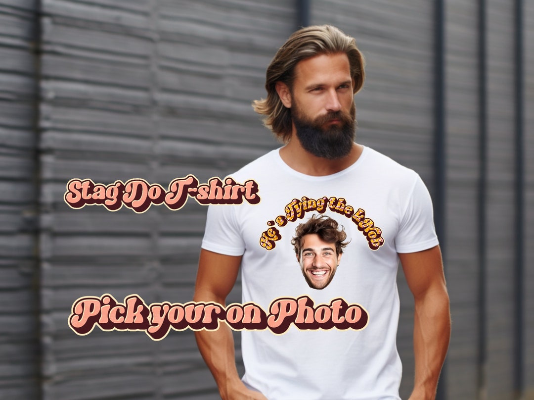 Make Your Own Funny Stag Do he's Tying the - Etsy