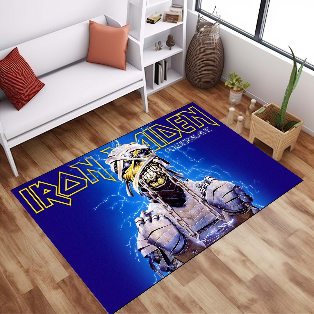 Metal Hammer Rug Iron Maiden Rug Popular Carpet Iron - Etsy