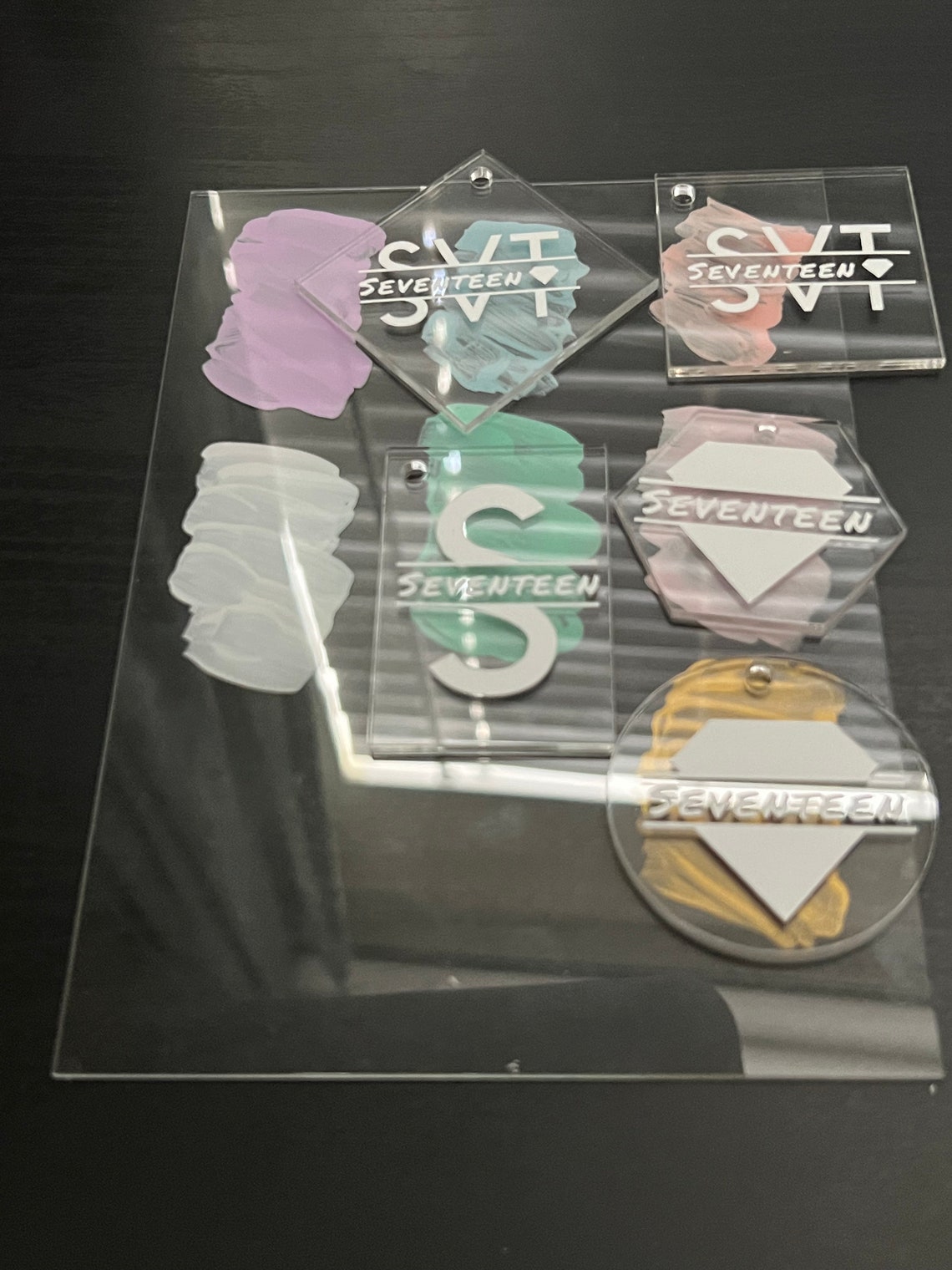 Seventeen Acrylic/vinyl Keychains - Etsy