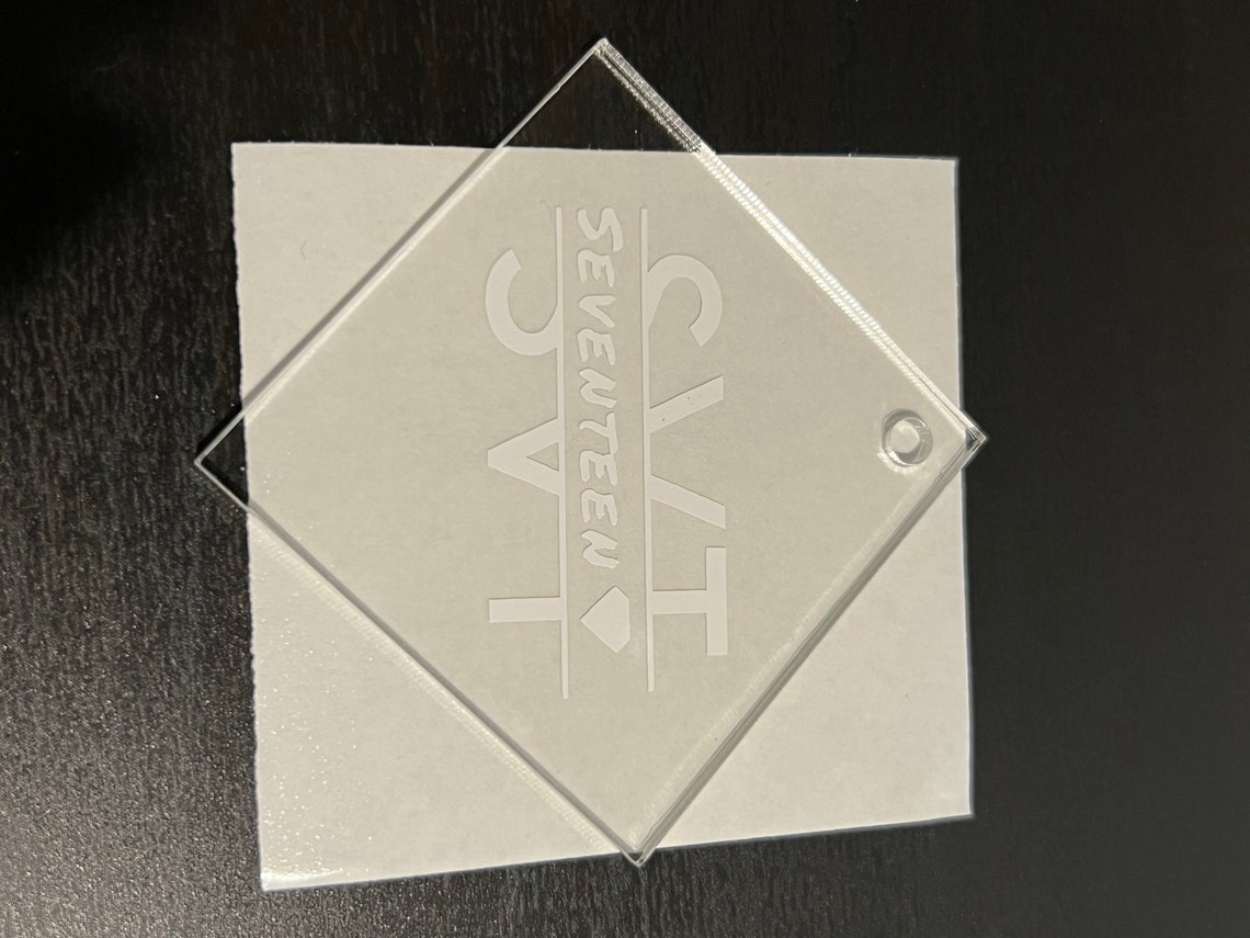 Seventeen Acrylic/vinyl Keychains - Etsy