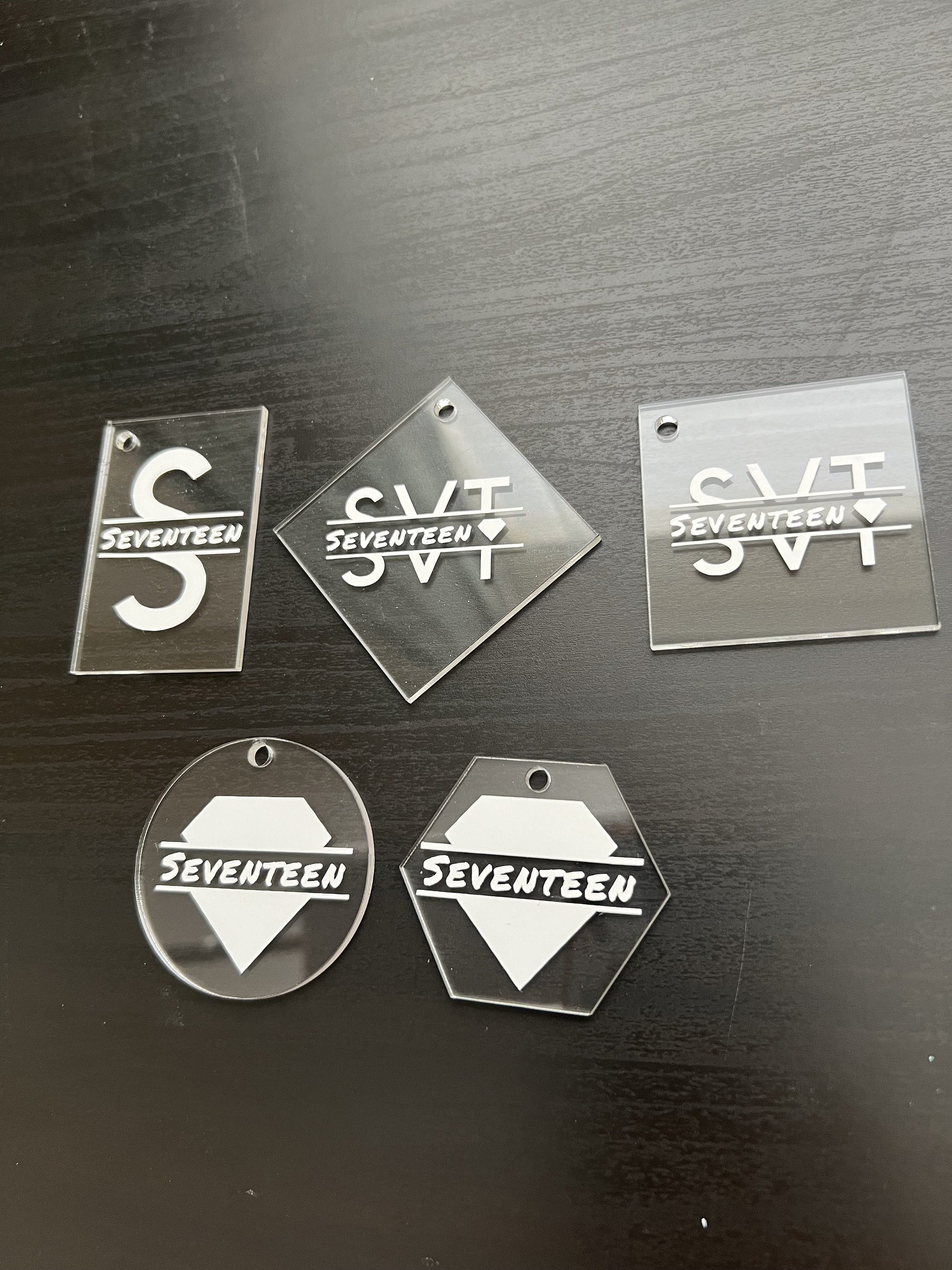 Seventeen Acrylic/vinyl Keychains - Etsy