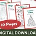40 Christmas Coloring Pages, Christmas Printable, Christmas Games ...