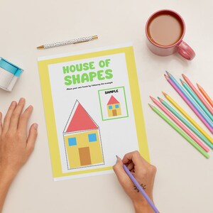 29 Page Printable Busy Book, Preschool, Kindergarten, Montessori Busy ...