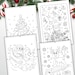 40 Christmas Coloring Pages, Christmas Printable, Christmas Games ...