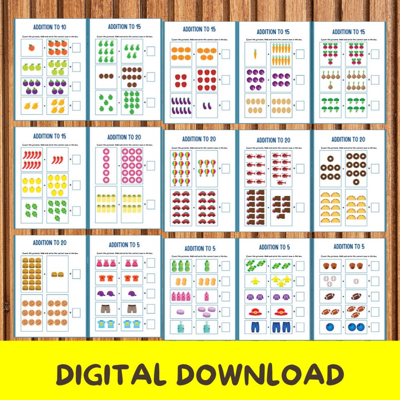 Montessori Toddler 20 Printable Pages, Preschool Curriculum, Preschool ...