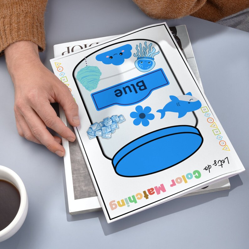 Color Matching, Color Activity, Learning Colors, Toddler Activity ...