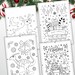 40 Christmas Coloring Pages, Christmas Printable, Christmas Games ...