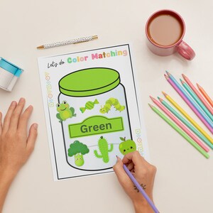 Color Matching, Color Activity, Learning Colors, Toddler Activity ...