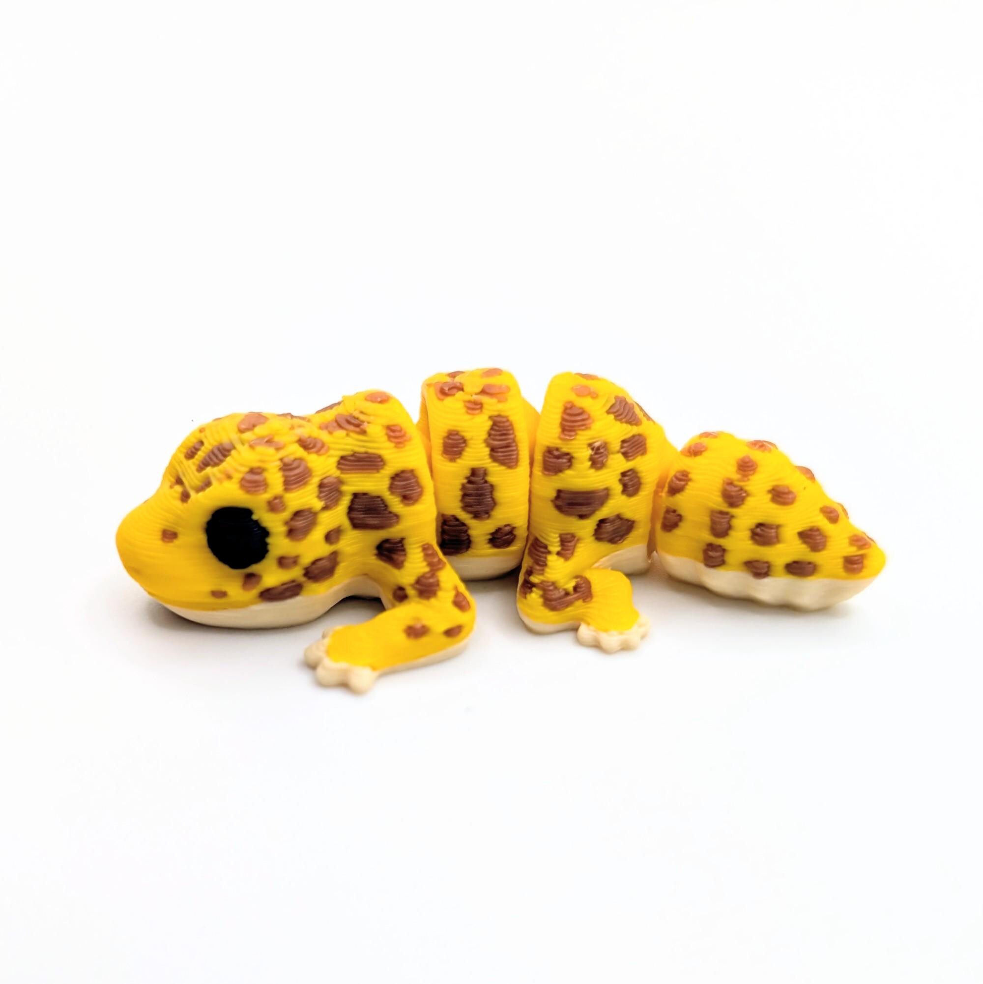 Leopard Gecko Mini Fidget & Keychain - Etsy