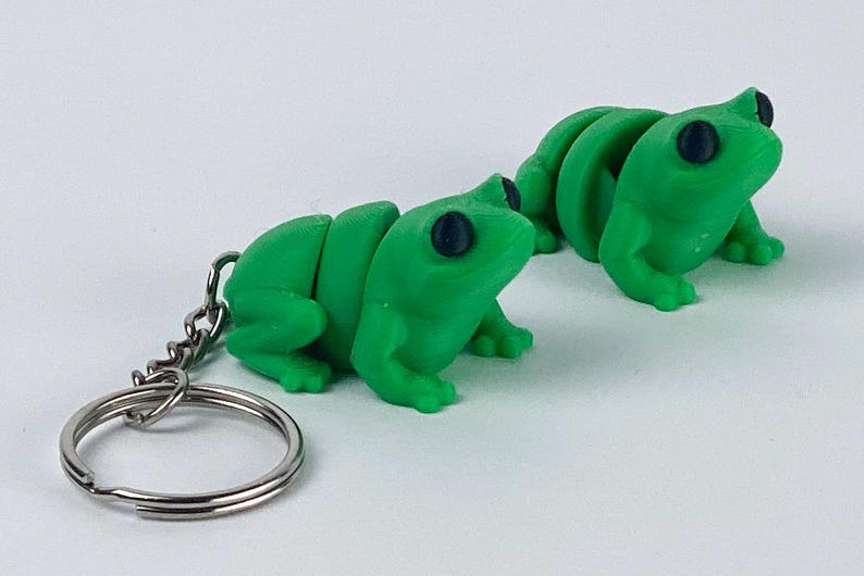 Frog Mini Fidget & Keychain - Etsy