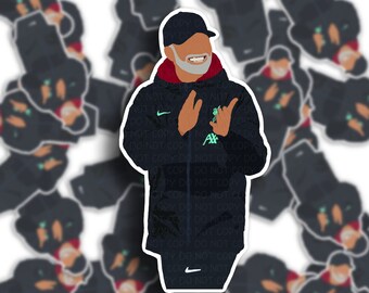 Jurgen Klopp, Liverpool FC, LFC Sticker - Etsy