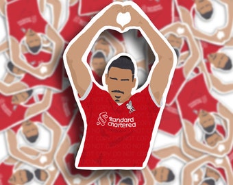 Darwin Nunez Liverpool Sticker - Etsy