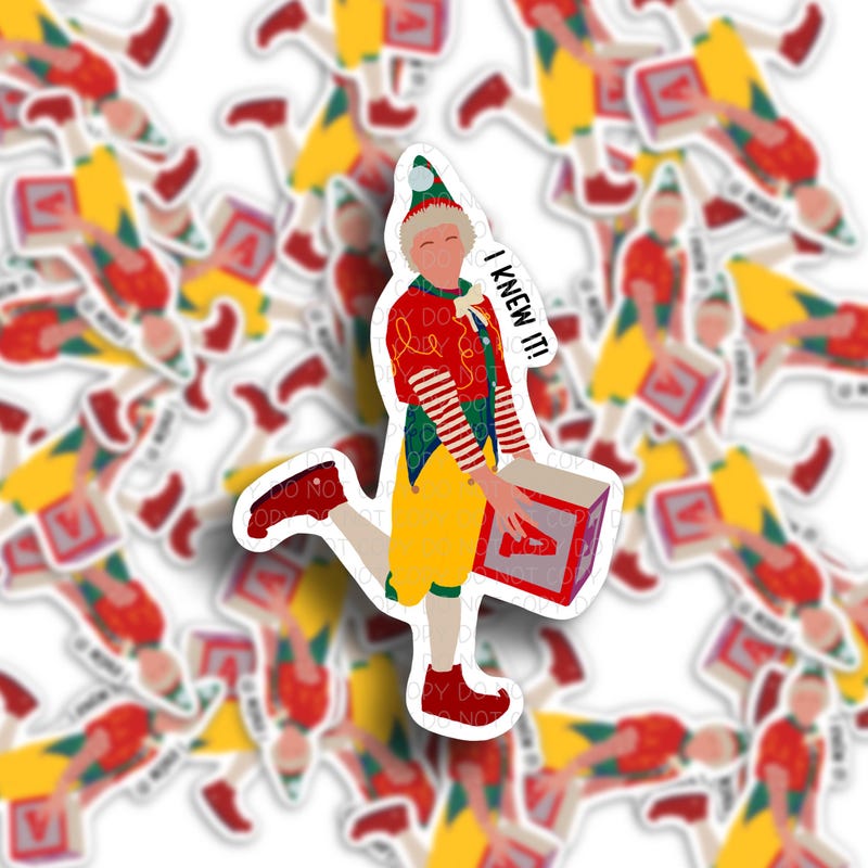 Elf Stickers - Etsy
