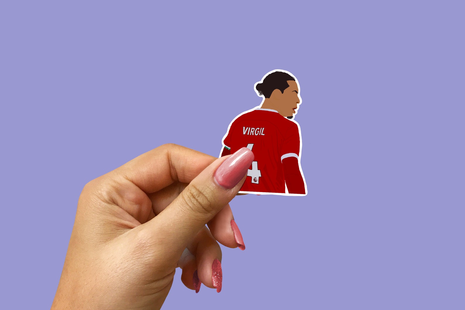 Virgil Van Dijk Sticker | Liverpool | LFC | Premier League Soccer - Etsy