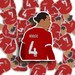 Virgil Van Dijk Sticker | Liverpool | LFC | Premier League Soccer - Etsy