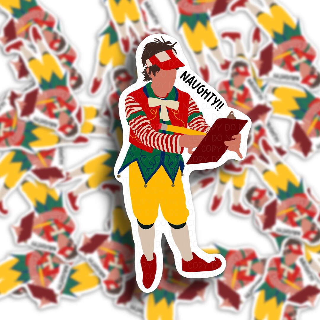 Tally the Elf | Christmas Party | Hydroflask Sticker | Disney Christmas ...