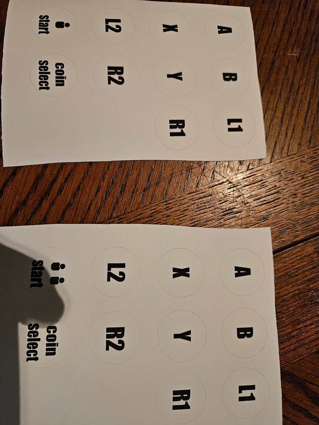 Arcade Button Labels - Etsy