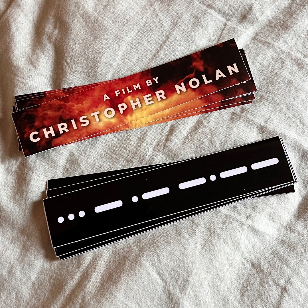 Christopher Nolan Oppenheimer Interstellar STAY Stickers - Etsy