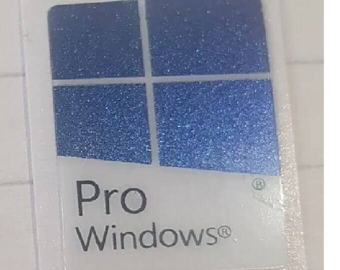 Windows 11 Pro Decals Logo Sticker Label Blue PC, Desktop, Computer ...