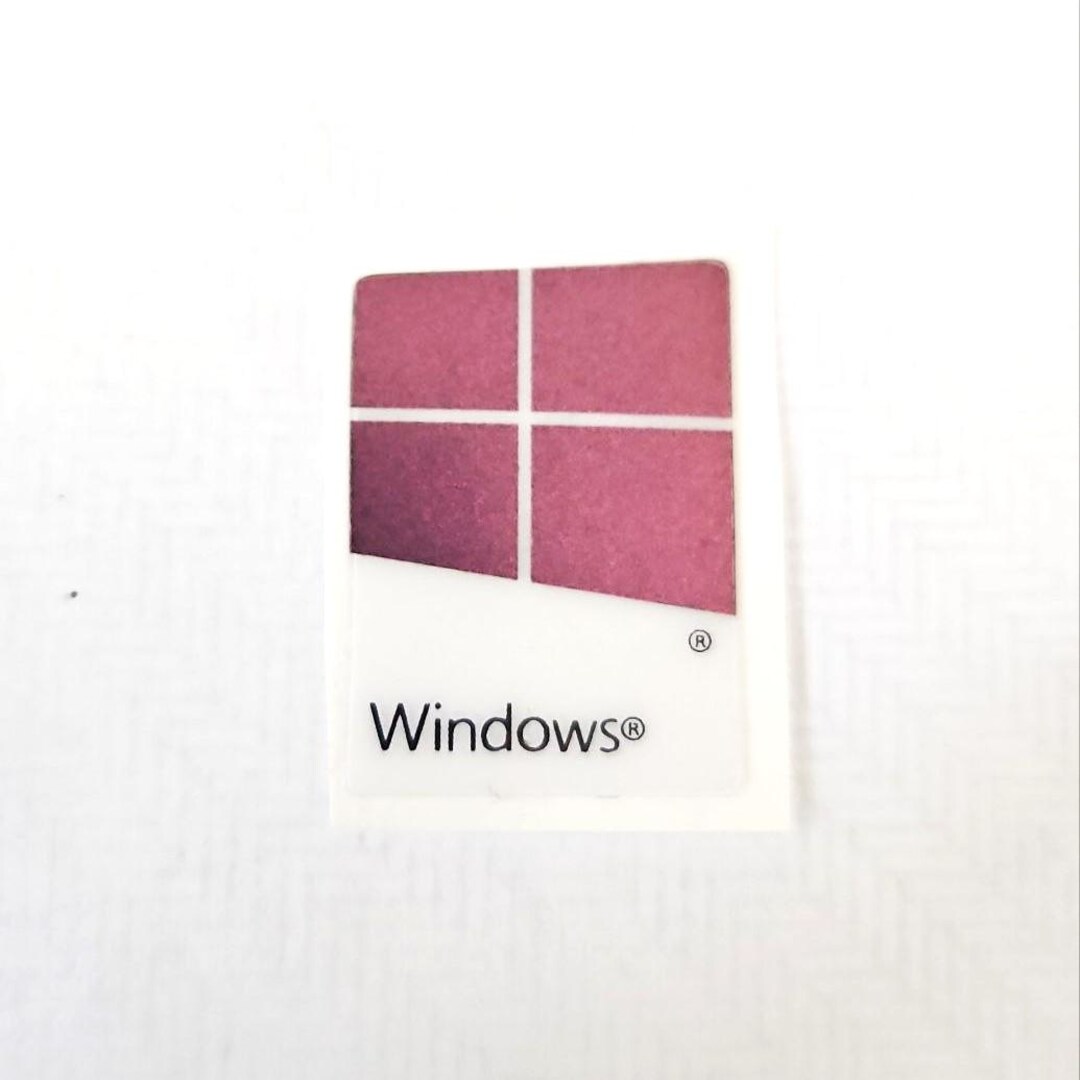 Windows 11 Stickers Decals Logo Label Purple Brown Microsoft, Dell ...