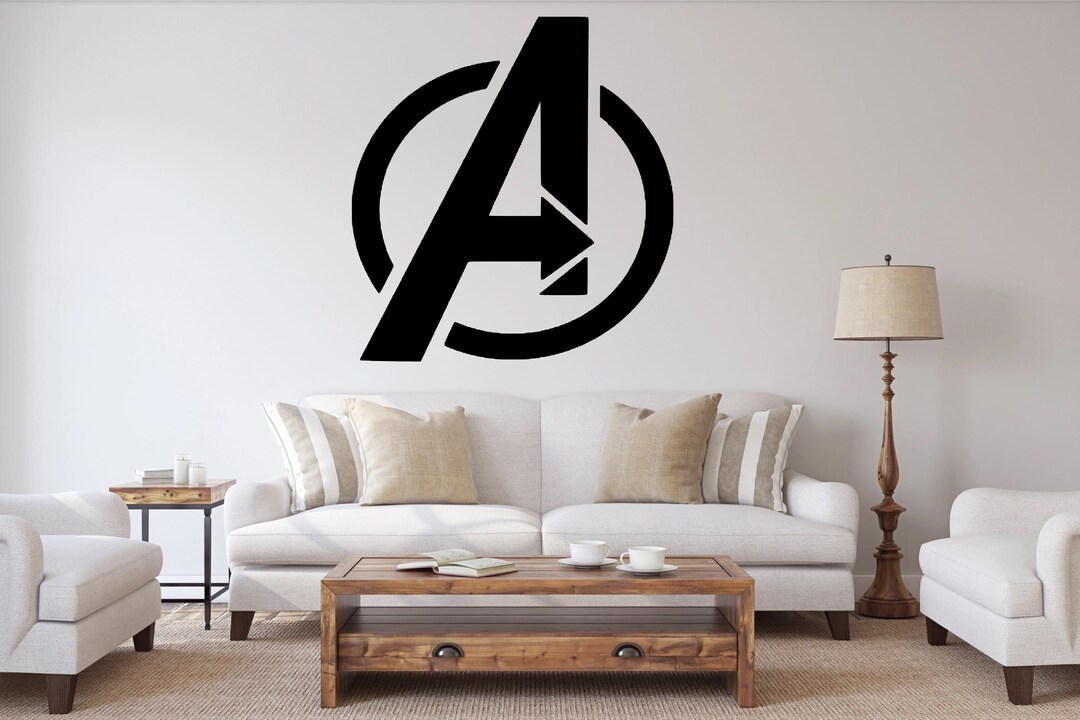 Avengers Doomsday Logo Wall Decal Sticker Label Symbol Vinyl Letter PC ...