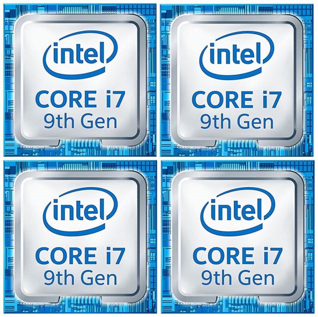 Intel I7 9th Gen Sticker CPU Generation 9th Gen I7 Laptop Intel Core I7 ...