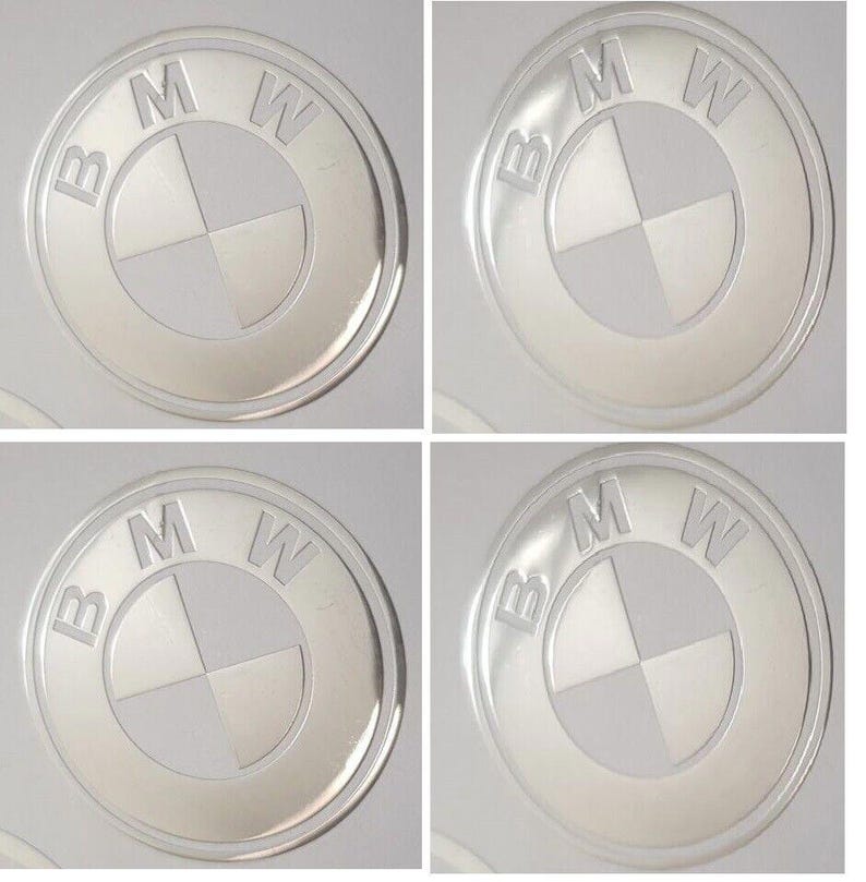 BMW Logo Sticker Decal Silver Helmet Motorbike Car Decal Vinyl Home ...