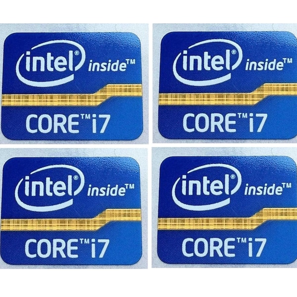 Intel I7 Sticker - Etsy