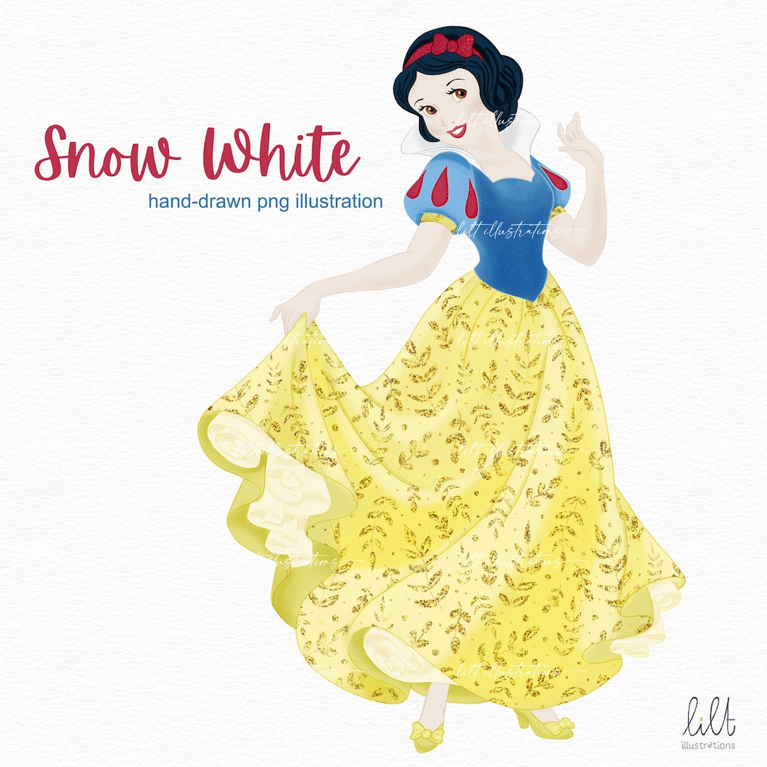 Hand-drawn Snow White Clipart, Hand-drawn PNG Illustration, Snow White ...