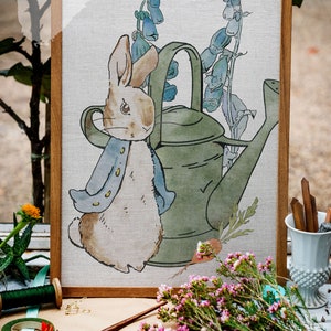 Peter Rabbit Watercolor Clipart, Watercolor PNG Set, Hand Painted ...