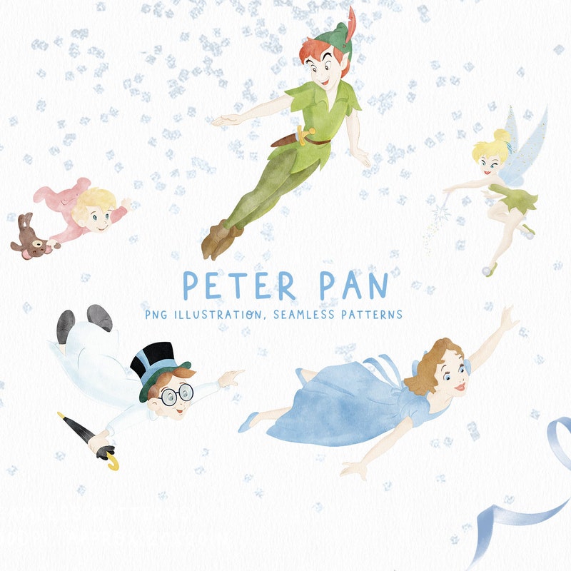 Peter Pan Svg - Etsy