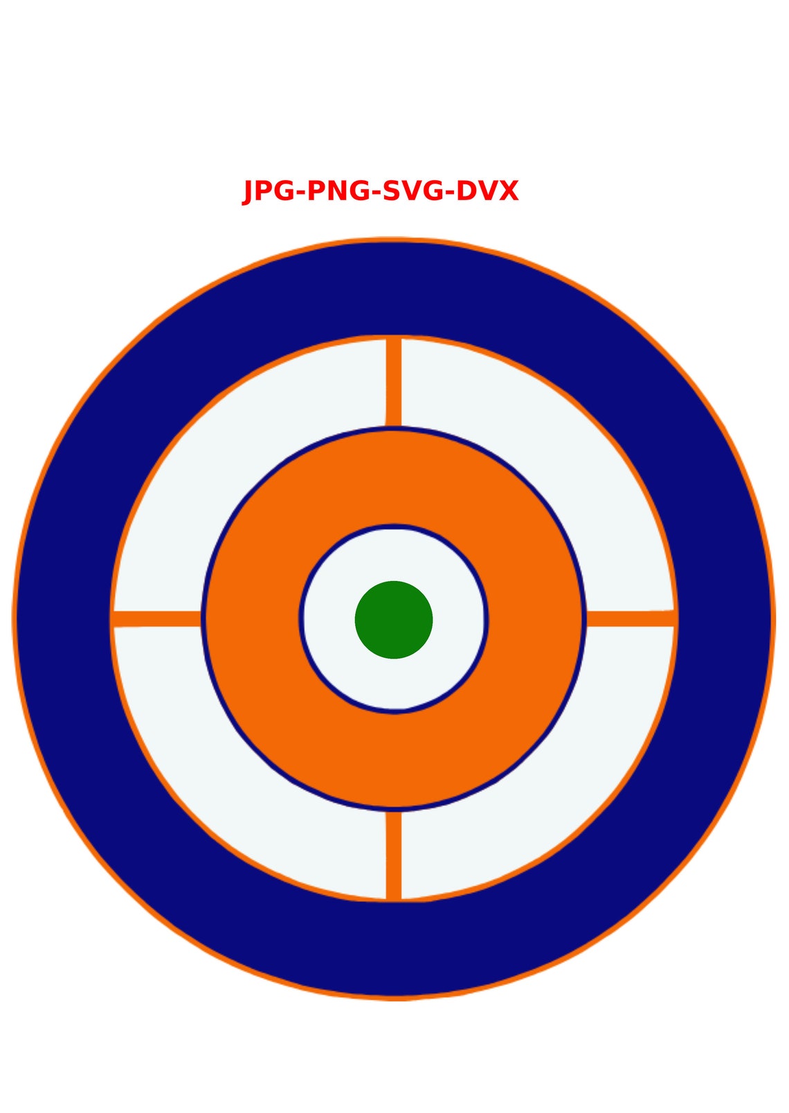 Target JPG, Png & SVG, DXF Cut File, Printable Digital, Dart Shooting ...