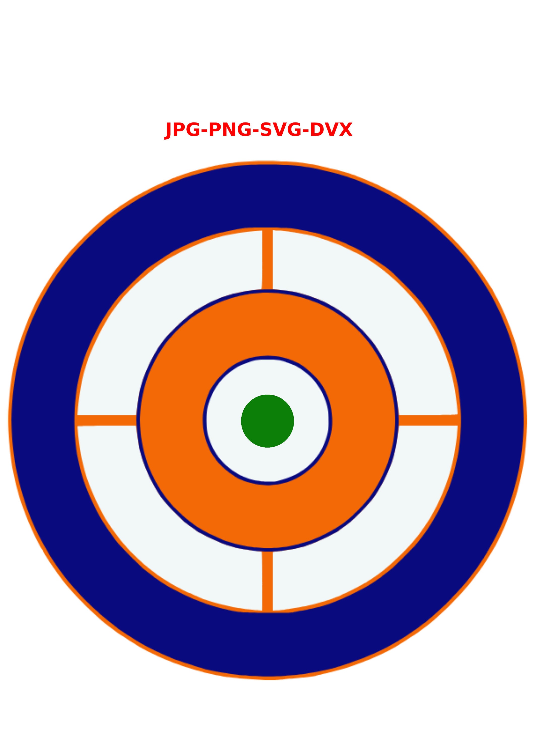 Target JPG, Png & SVG, DXF Cut File, Printable Digital, Dart Shooting ...