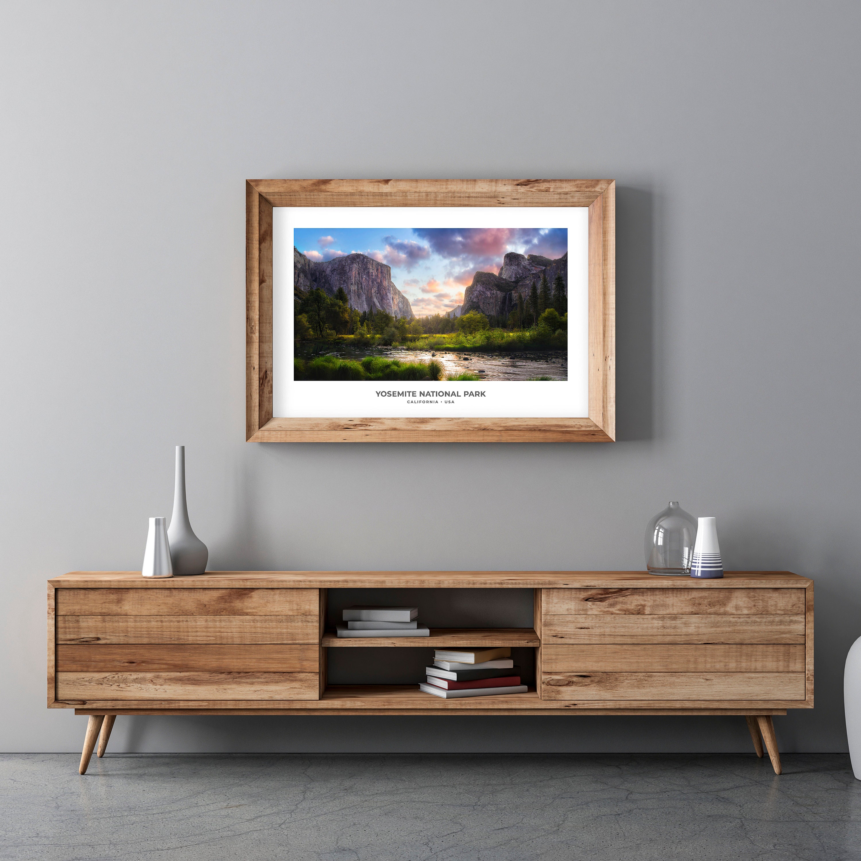 Yosemite National Park, Digital PRINTABLE Download, Travel Poster ...